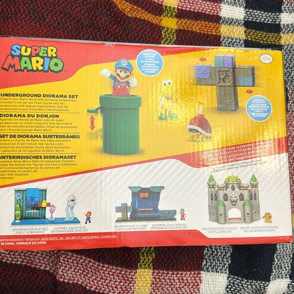 Nintendo | Toys | New Inbox Super Mario Underground Diorama Set | Poshmark